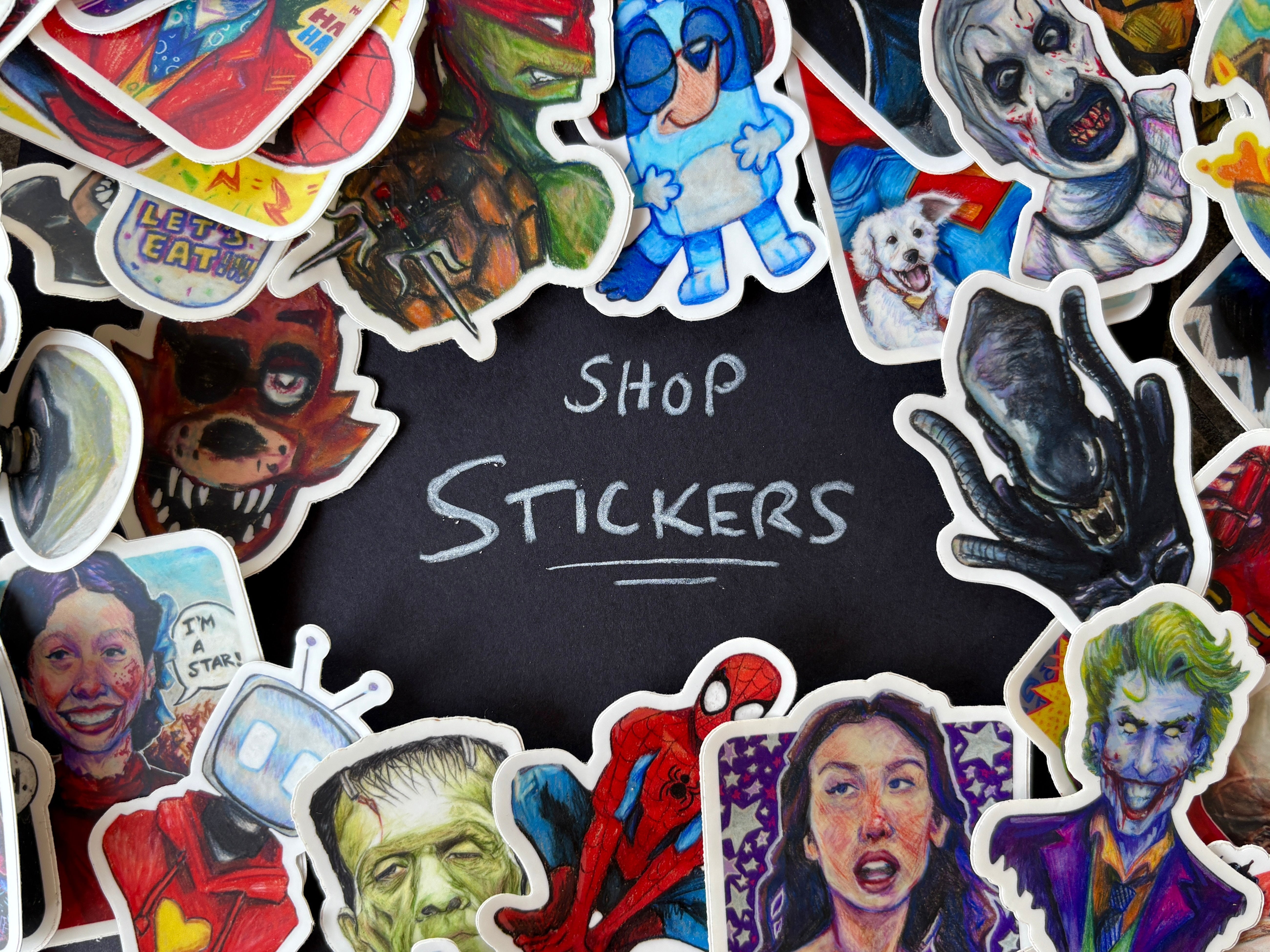 Stickers – Dawson's Sketchbook